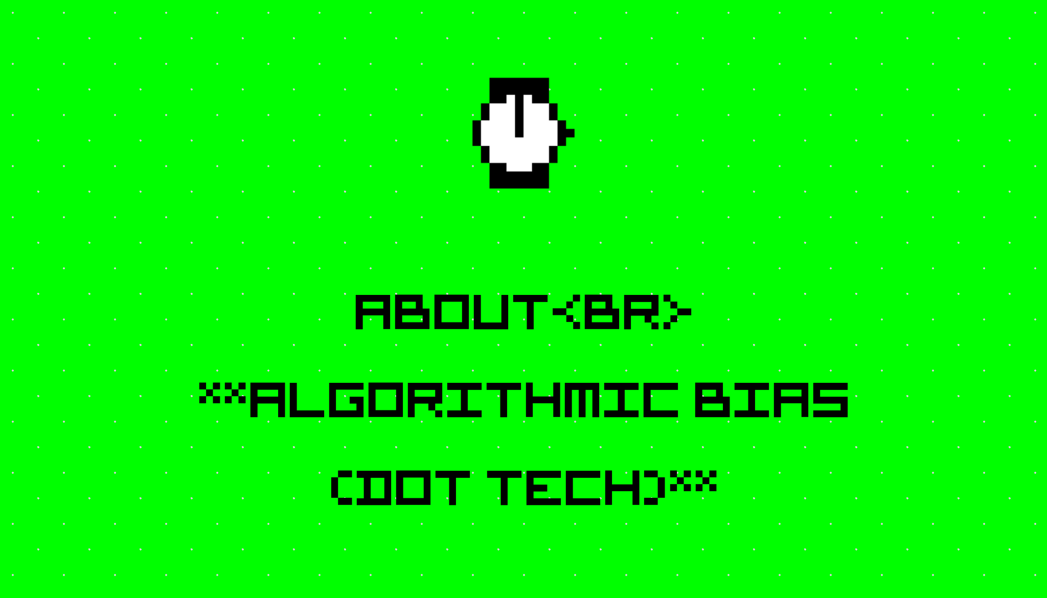 About Algorithmic Bias (dot tech) on HackerNoon